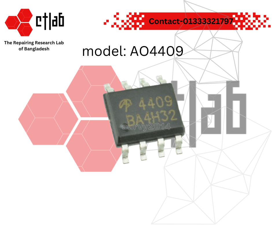 New AO4409 AO 4409 MOSFET SOP-8 NEW GOOD QUALITY FOR LAPTOP MOTHERBOARD - CTLAB